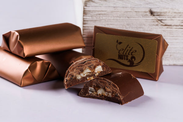 Milk Chocolate Caramel /Almond – Elite Nuts